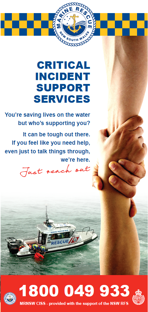 Critical Incident Support Services - Marine Rescue NSW