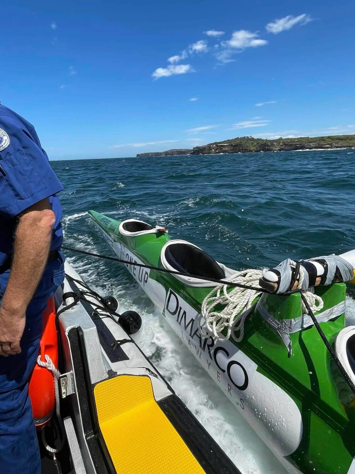 Marine Rescue Botany Port Hacking crew save interstate outriggers ...