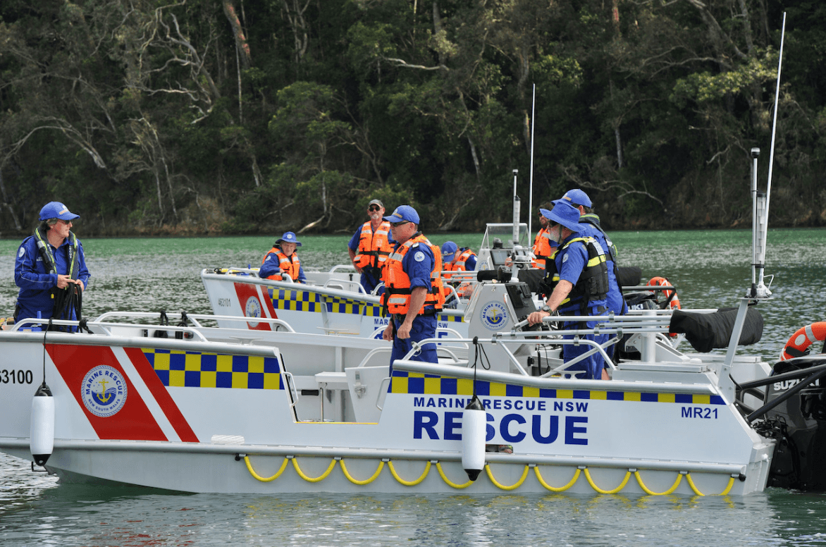 Northern Rivers and Mid North Coast Marine Rescue NSW volunteers ...