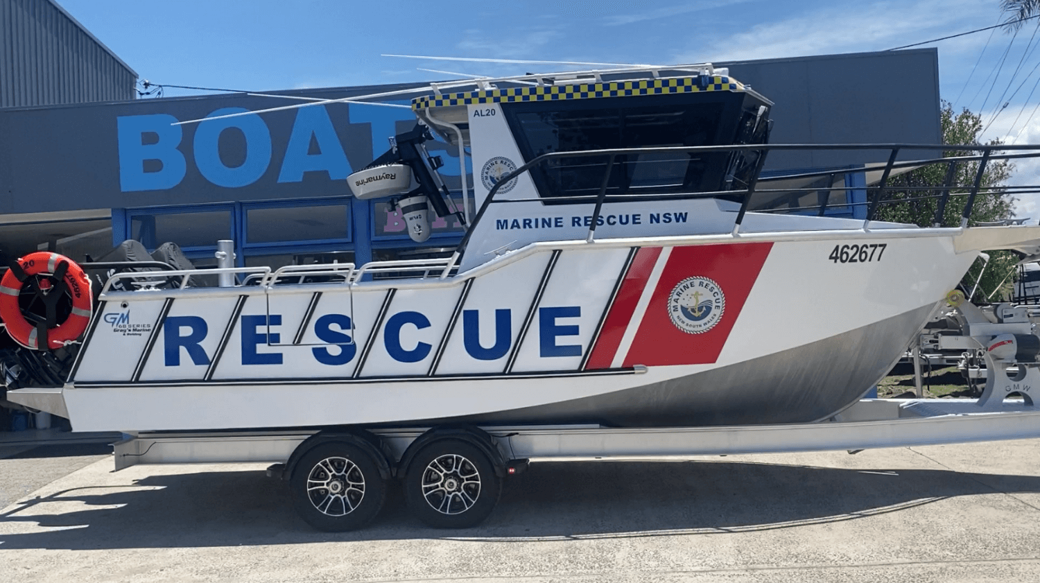 New Marine Rescue Alpine Lakes vessel passes major test ahead of going ...