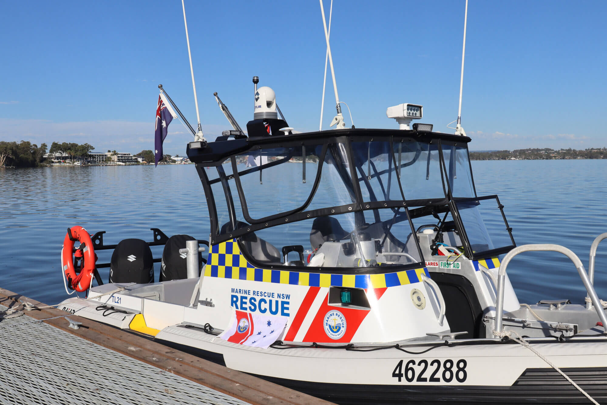 Marine Rescue Tuggerah Lakes vessel commissioned by Minister for the ...