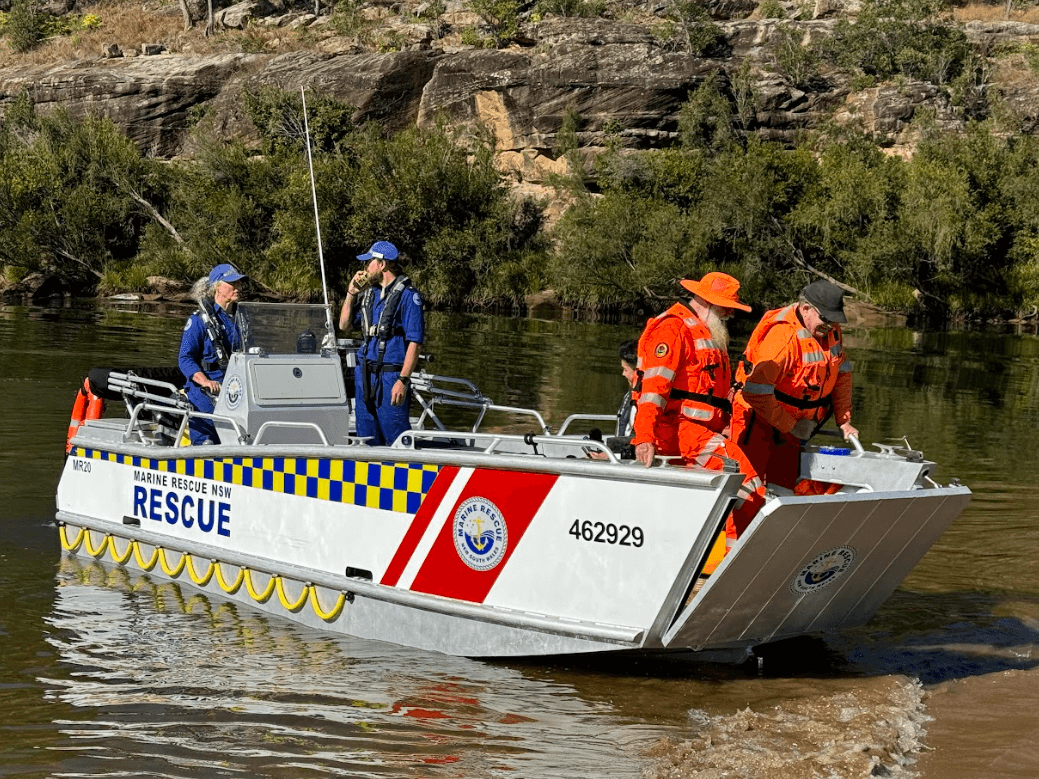 Marine Rescue NSW tests flood rescue and support capability during ...