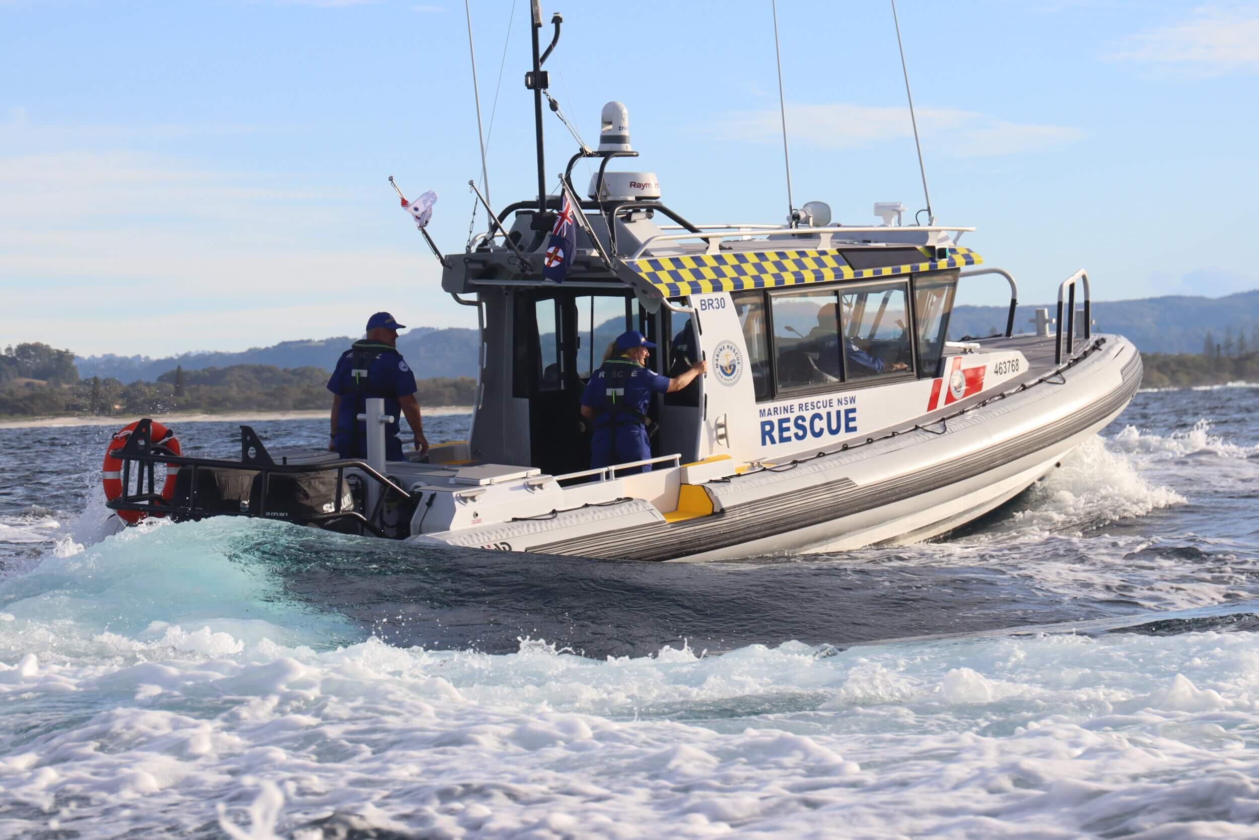 Marine Rescue NSW response enhanced with new Brunswick vessel - Marine ...