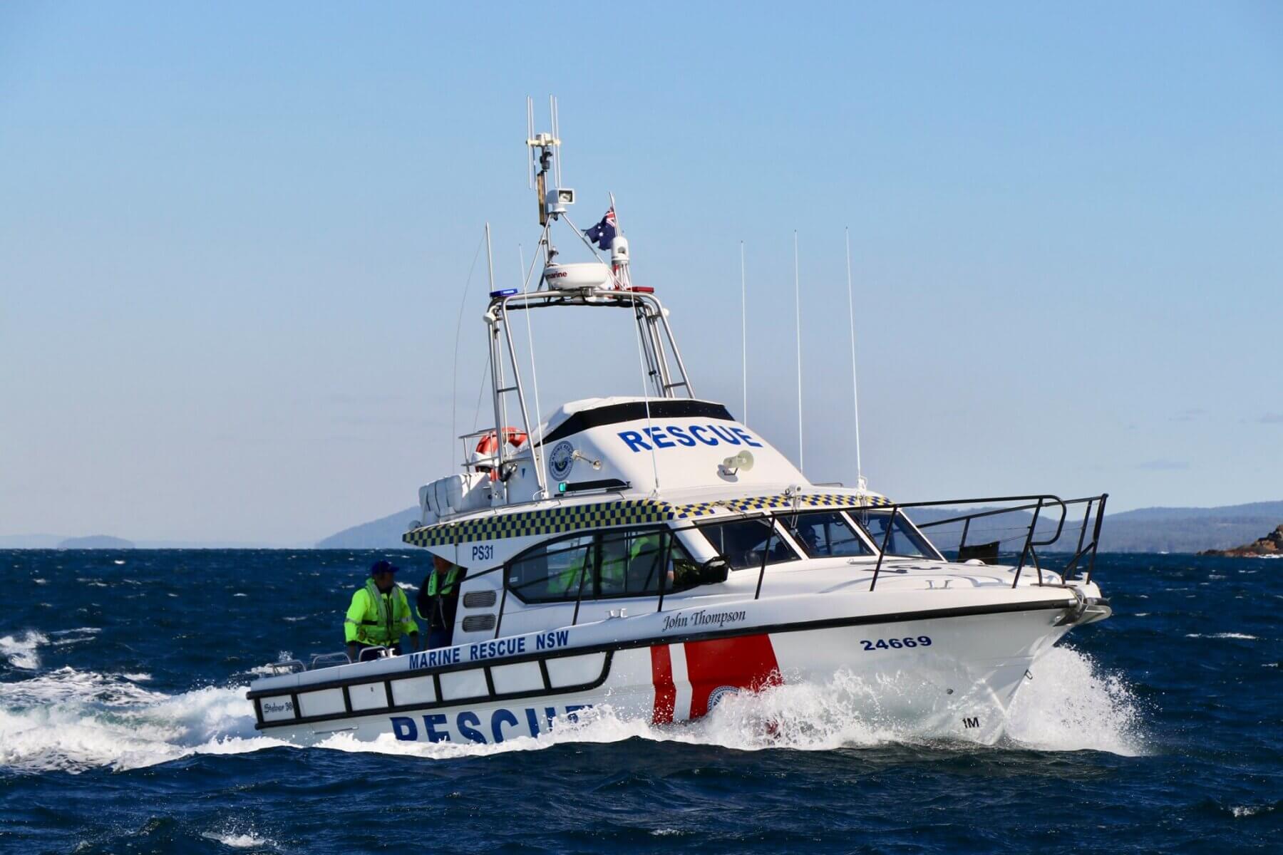 Marine Rescue NSW Commissioner honours Trial Bay volunteers for heroic ...