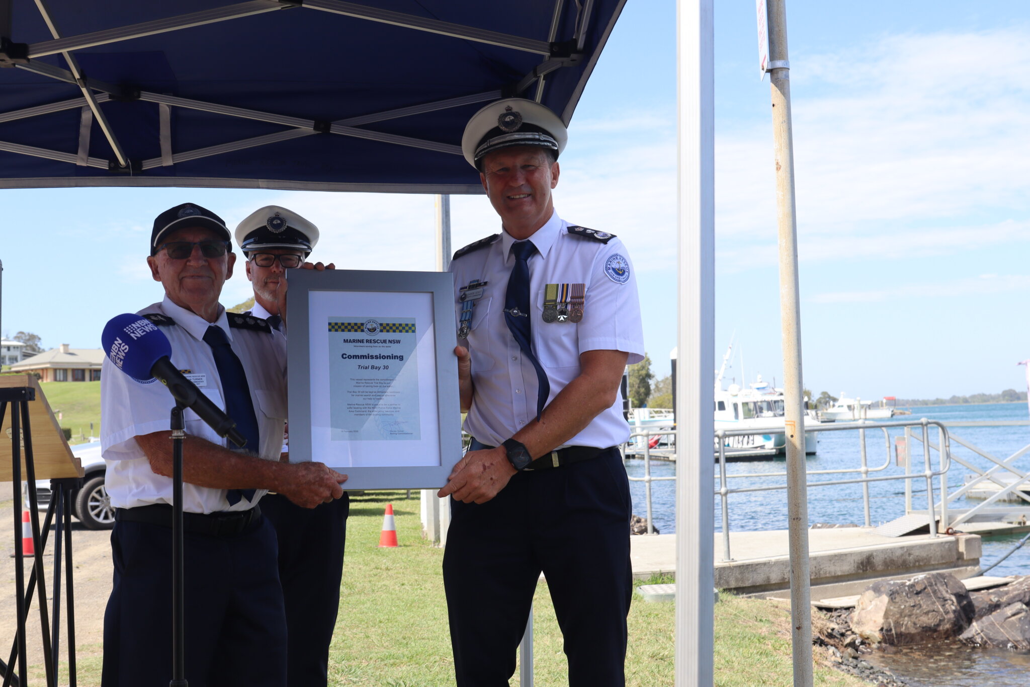 Marine Rescue NSW officially commissions life-saving vessel Trial Bay ...